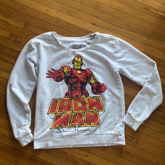 Marvel | Sweaters | Marvel Brand Sweatshirt Iron Man | Poshmark